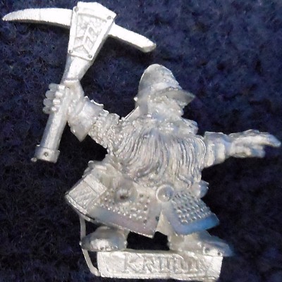 1996 Dwarf Miner Hero Krudd Mad Mattock Grudge of Drong Citadel ...