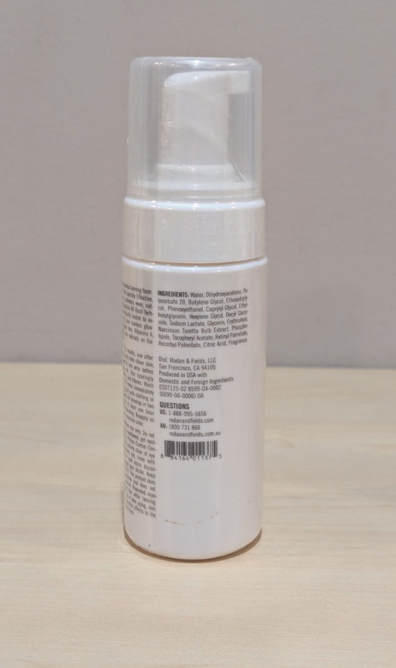 NEW Rodan + Fields Essentials Foaming Sunless Tan Instant Tanner 4.2 oz ...