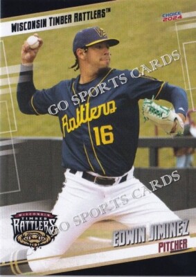 2024 Wisconsin Timber Rattlers Edwin Jimenez RC Rookie Card Brewers Minor VZ | eBay