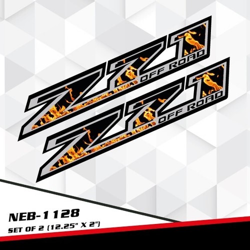 Custom Z71 Off Road Decals stickers for Chevy Silverado GMC Sierra 4x4 ...