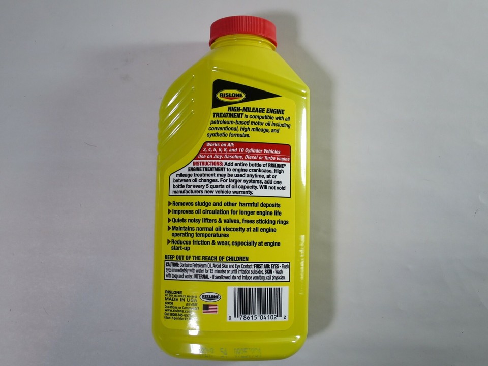 Rislone 4102 Engine Treatment Concentrate OIL Additive Restore Car ...