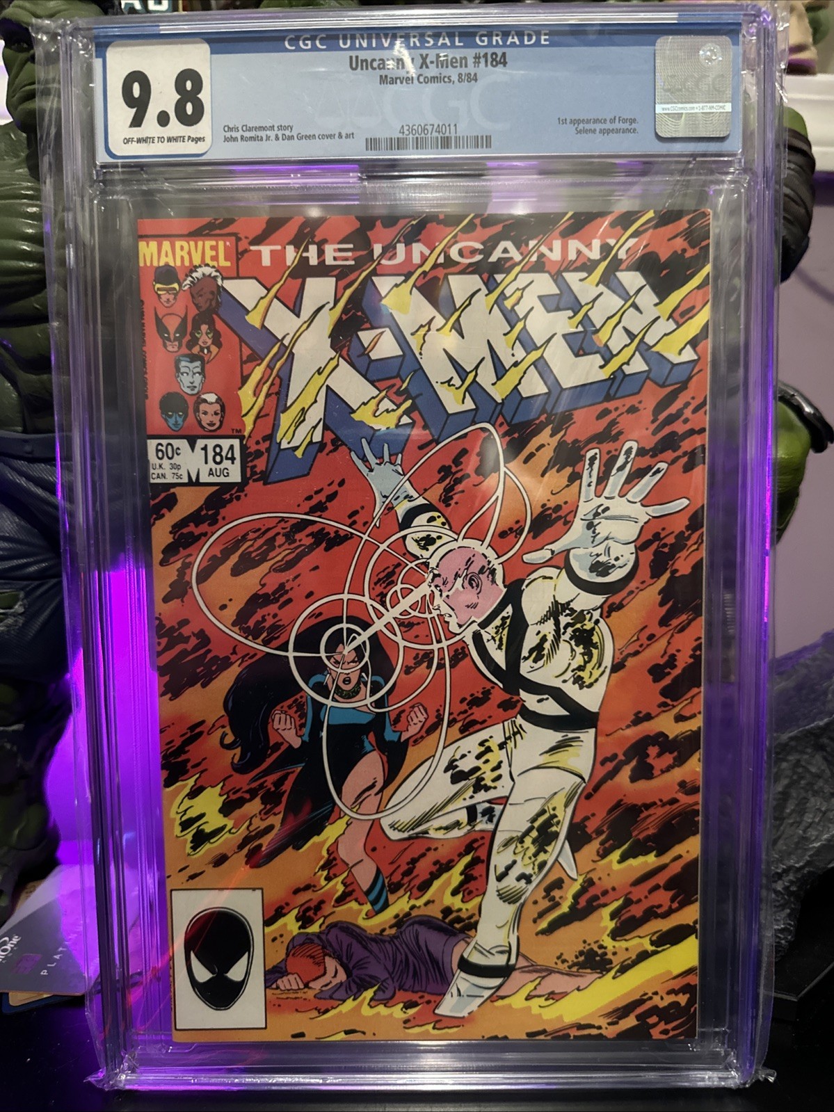 Uncanny X-men #184 CGC 9.8 1984 Marvel Comics 1st appearance of Forge ...