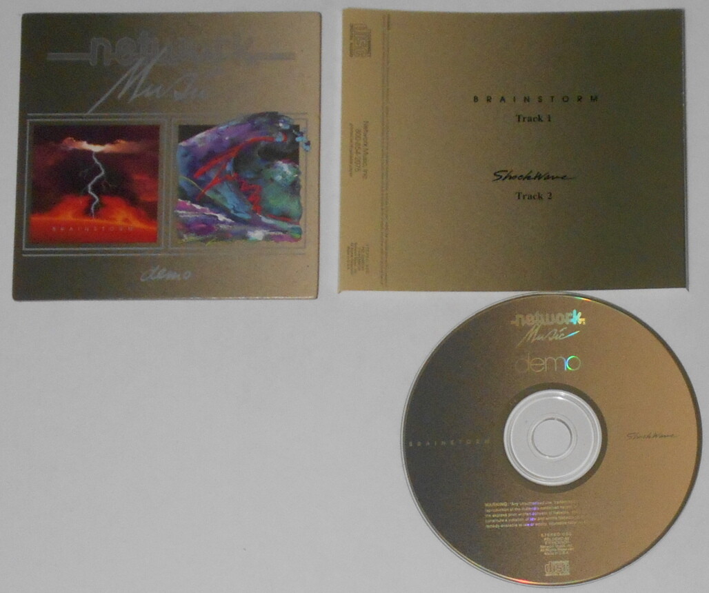 Network Music Brainstorm/Shockwave - production demo U.S. promo cd | eBay