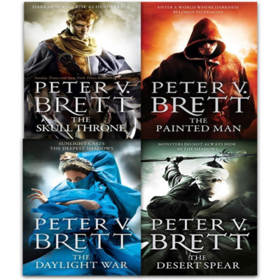 Peter V. Brett Collection 4 Books Set The Demon Cycle Series Fiction ...