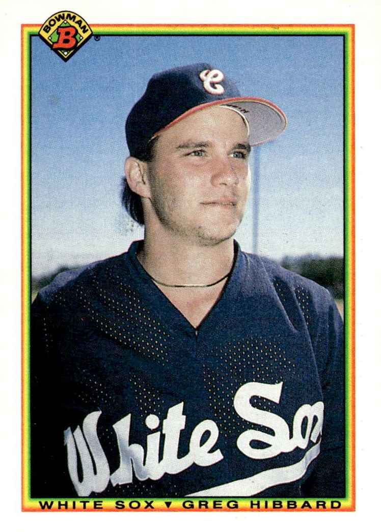 1990 Bowman #303 Greg Hibbard - Chicago White Sox | eBay