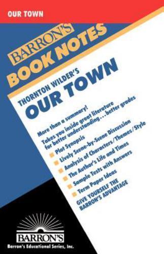 Thornton Wilders' Our Town by W. Meitcke (1985, Perfect) for sale ...