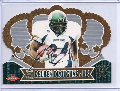 REUBEN DROUGHNS NCAA Oregon 2000 Pacific RC Auto #119 Card | eBay