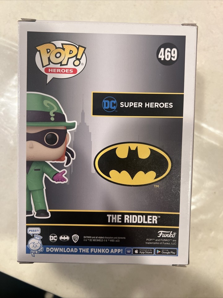 Funko POP! THE RIDDLER #469 DC Universe Batman 2022 LACC Exclusive ...