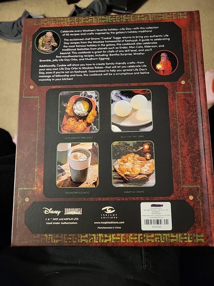 Star Wars The Life Day Cookbook Official Holiday Recipes from Galaxy ...