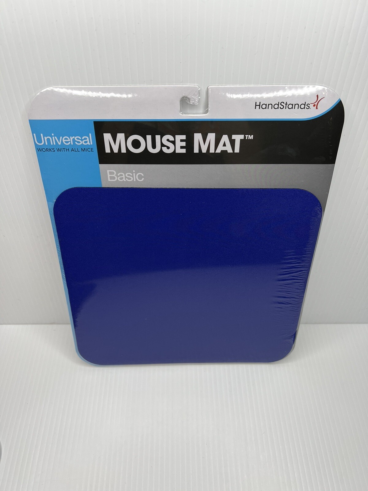 Handstands 11" x 8" Basic Mouse Mat Non Slip Rubber Base - Blue | eBay