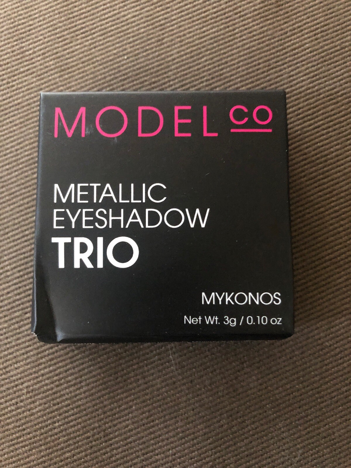 ModelCo Metallic Eyeshadow Trio in MYKONOS 3g/.10oz Full Size Model Co ...