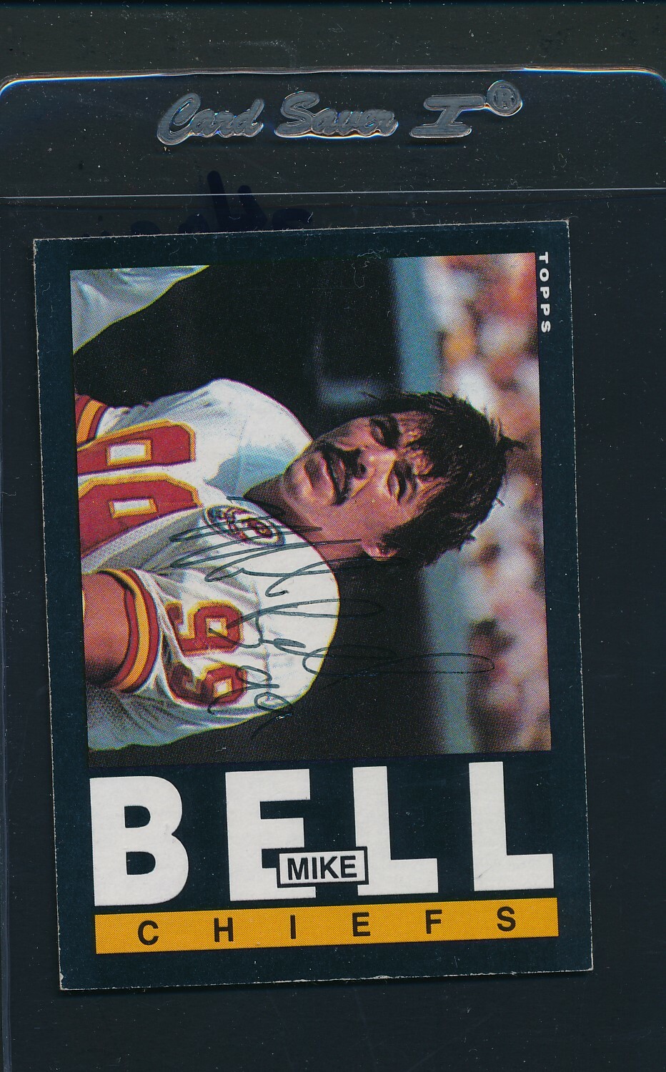 1985 Topps #271 Mike Bell Chiefs Signed Auto *34954 | eBay