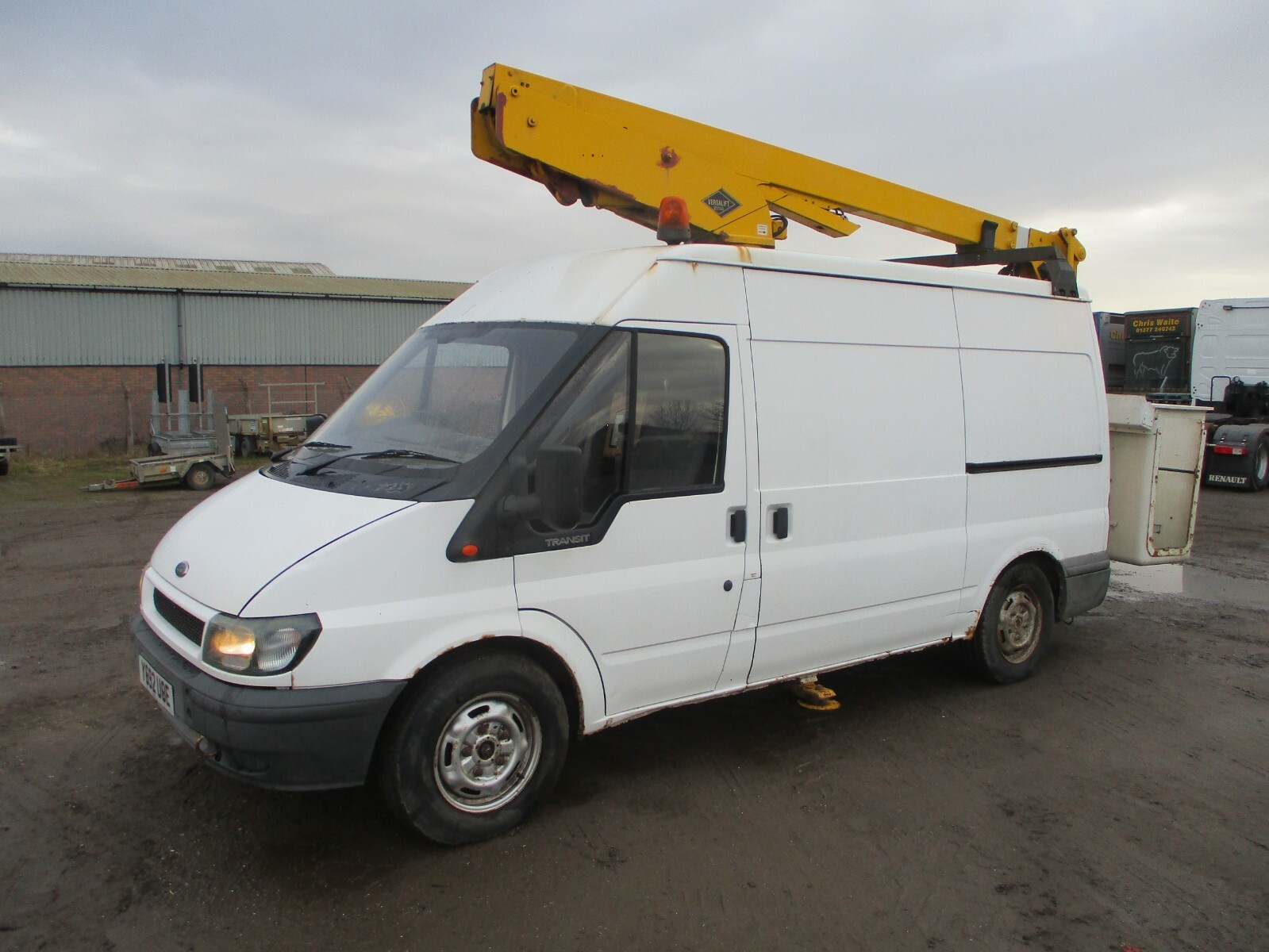 Ford Transit cherry picker scissor lift | Grelly UK