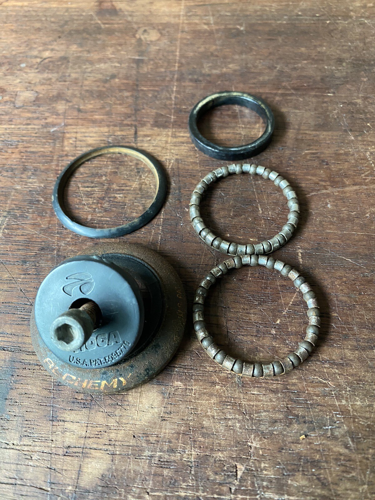 Redline BMX Stem Threadless 1-1/8 Headset RL 90s Mid School Mongoose ...