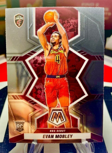 2021-22 Evan Mobley Panini Mosaic NBA Debut Rookie Card #263 Cleveland ...