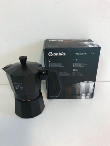 Cecotec Italian Coffee Maker Cumbia Mokclassic 300 Black, 150 ml ...