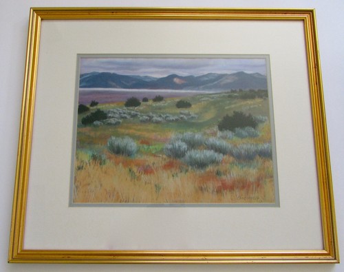 Deborah Christensen Original Pastel "New Mexico Landscape" | eBay Australia