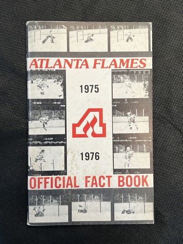 1975-1976 Atlanta Flames Official Fact Book NHL | eBay