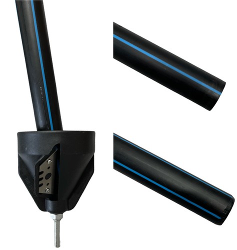 PE-Rohr Entgrater Anfasgerät Anspitzer 16-63mm per Bohrmaschinenaufsatz ...