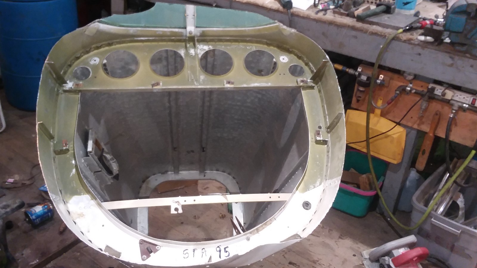 Cessna 150 BULKHEAD STA 95 ASSEMBLY PN 0412025-4 | eBay