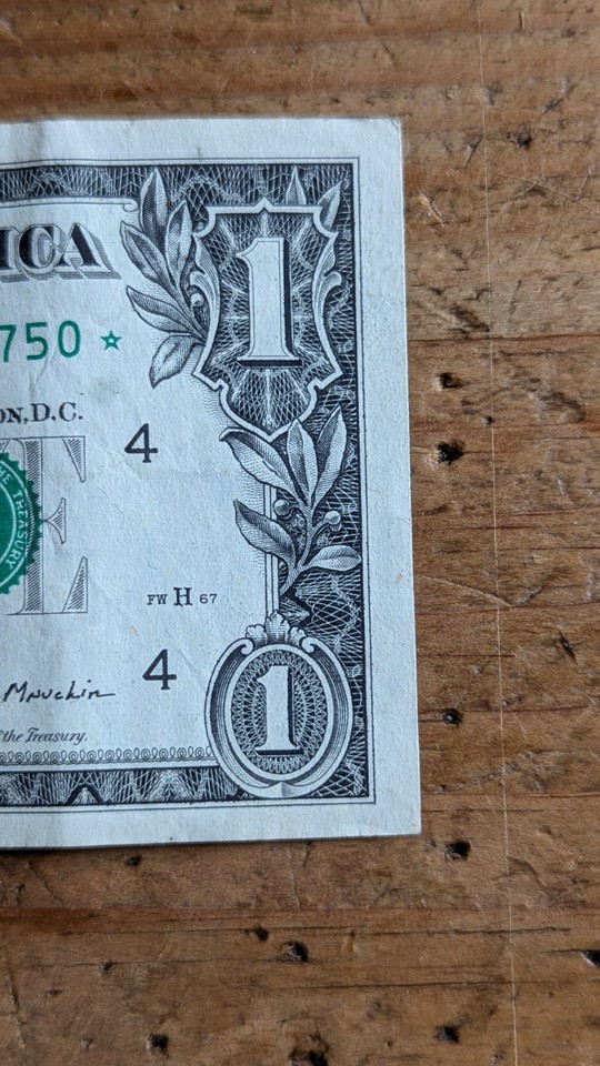 $1.00 2017a FRN Low Serial Number Star Note - Cleveland, Ohio | eBay