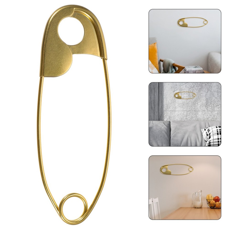 Huge Safety Pin Wall Decor Laundry Room Wall Art Laundry Room Decor ...