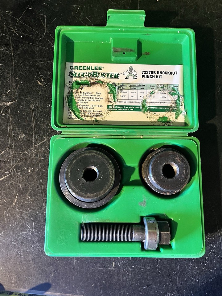 7237BB And 660 Kwik Greenlee | eBay