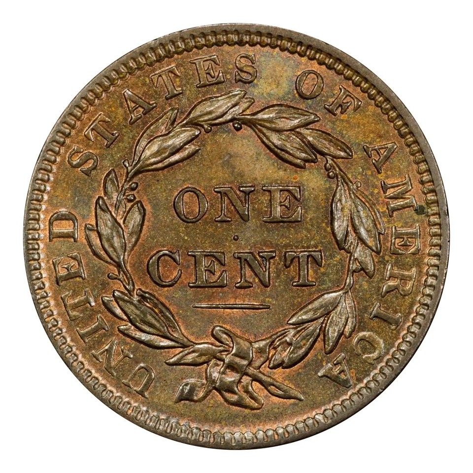 1838 Coronet Head Large Cent PCGS MS-65 BN | eBay