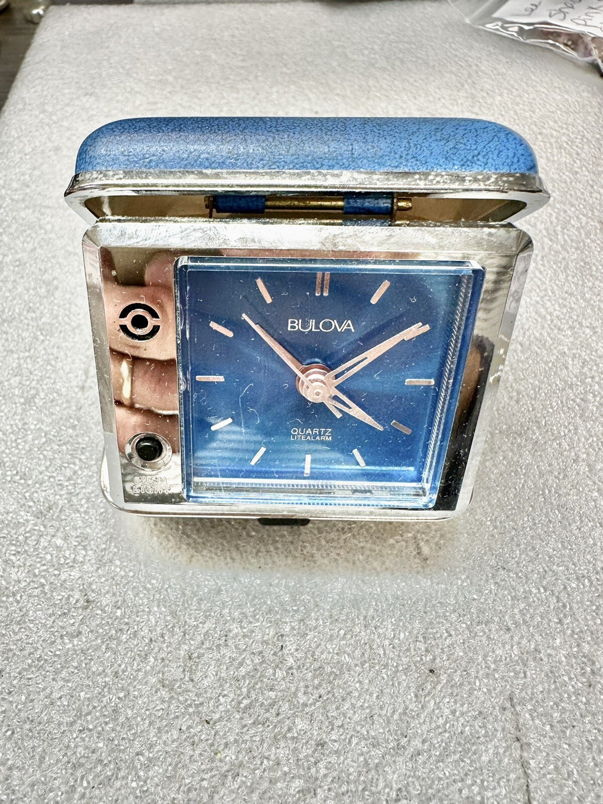 VTG Working Bulova Travel Alarm Clock Made In Japan | eBay