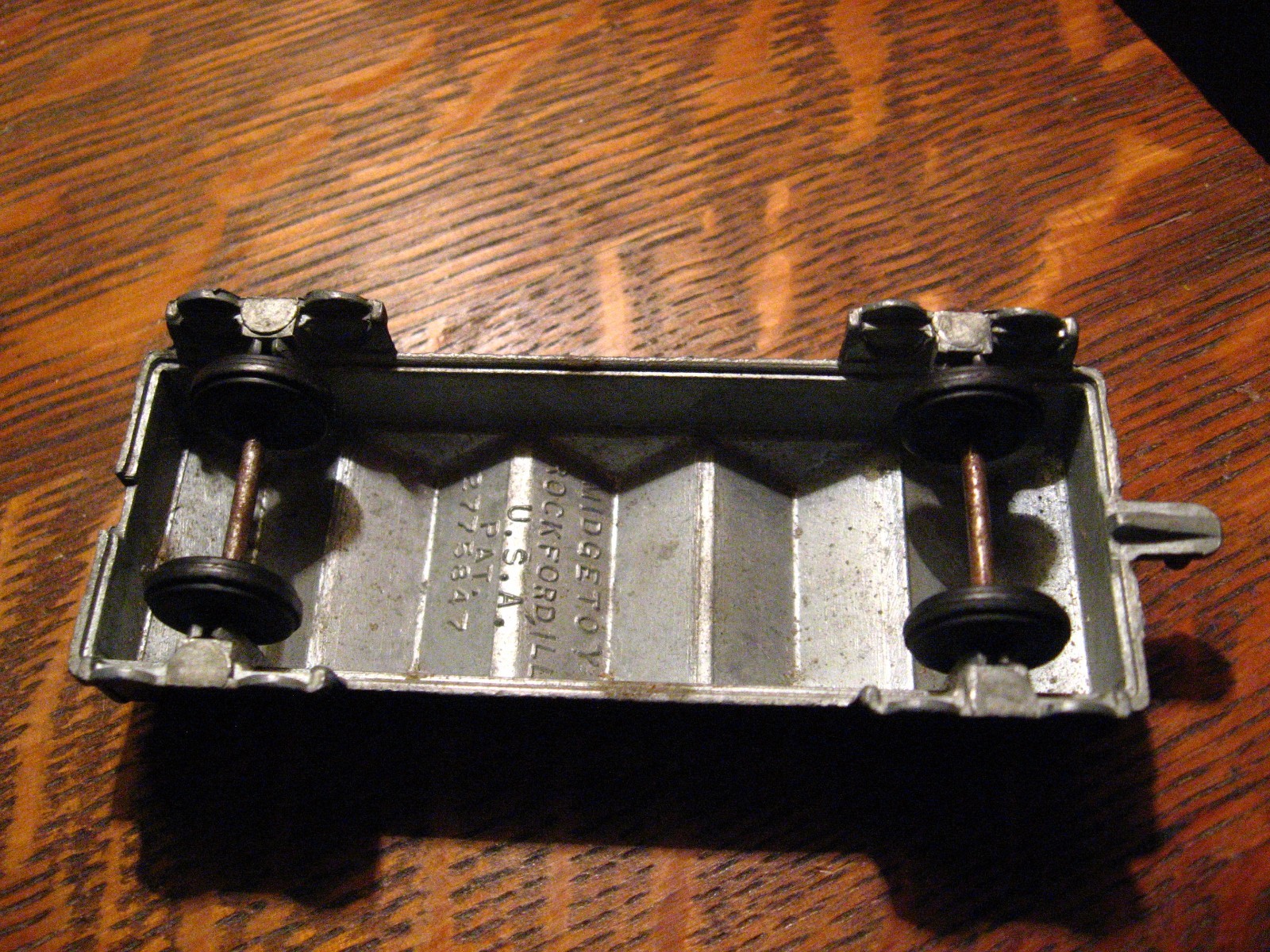 Midge Toy Train Car - Vintage Blk Model Coal Car Metal USA Rockford ...