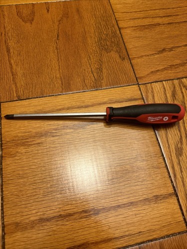 Milwaukee Phillips #2 6” High Leverage Handle Magnetic Tip Screwdriver ...