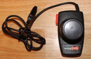 Atari 2600 Official Video Game Driving Paddle Controller Jitter Free ...