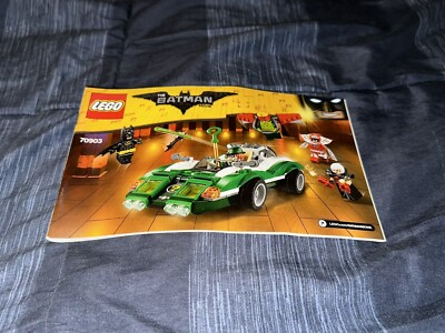 LEGO Set 70903 Batman Movie The Riddler Riddle Racer Instruction Manual ...
