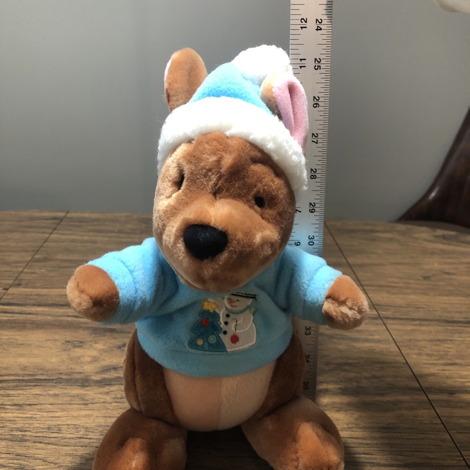 Disney Store Exclusive Roo Snowman Sweater Winnie the Pooh 11” Kangaroo ...