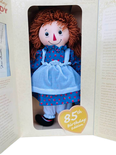 NEW IN BOX LIMITED EDITION Raggedy Ann 85th Birthday Doll 1999 11" | eBay