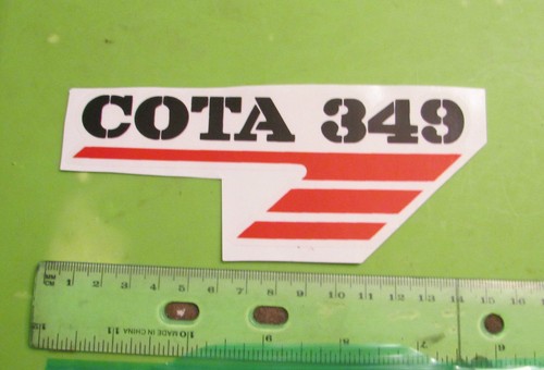 Montesa Cota 349 51M NOS Cota 349 Decal p/n 51.20.449 or 5120.449 | eBay
