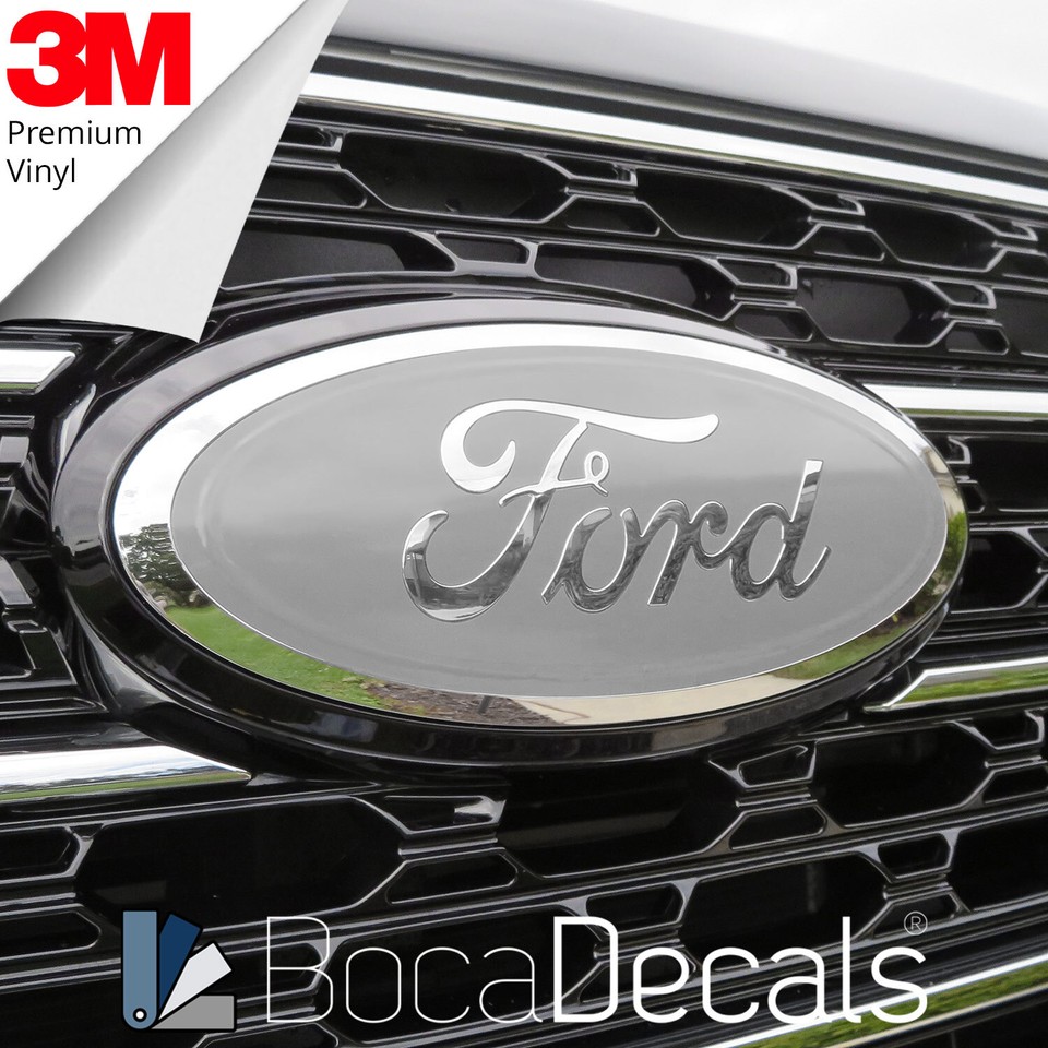 2019-2023 Ford Edge Emblem Overlay Insert Decals (Set of 2) | eBay