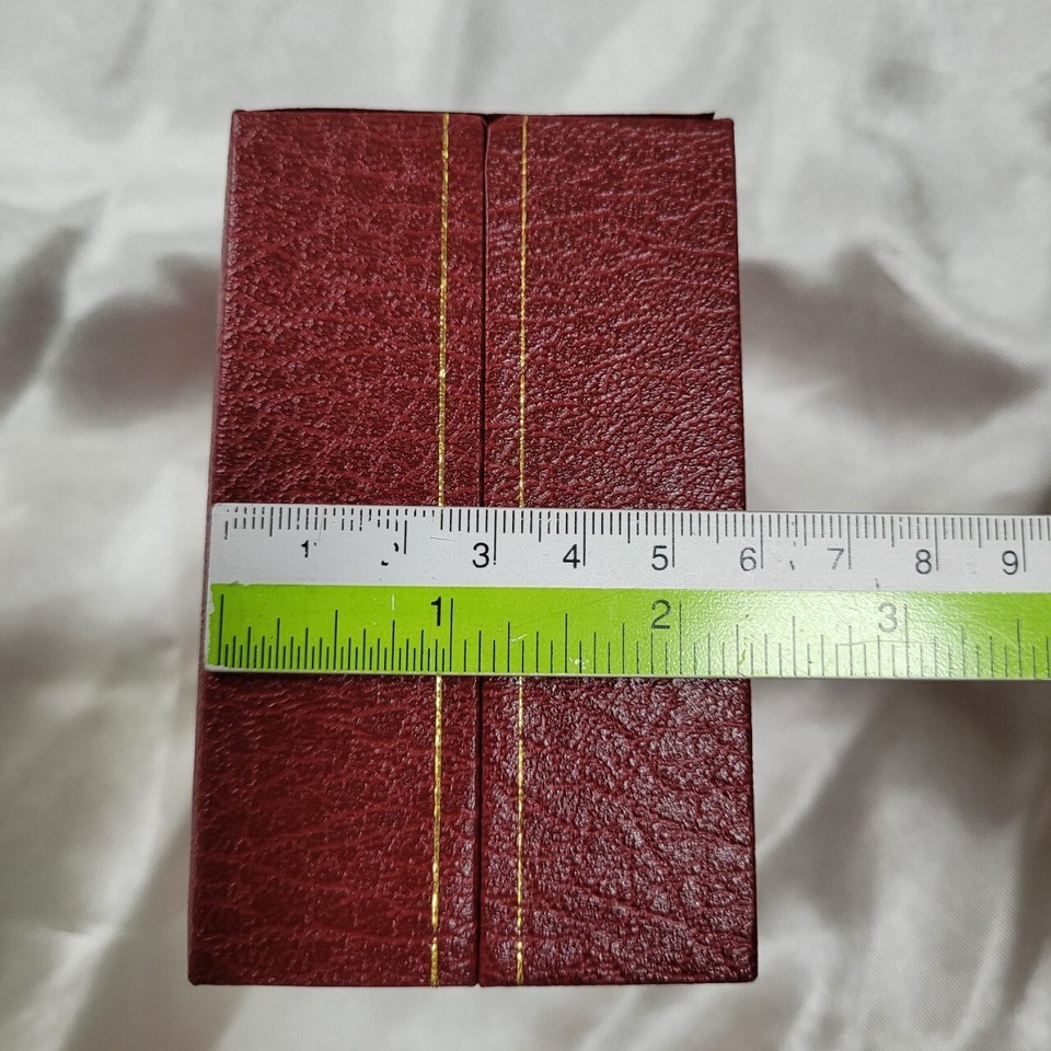 New Omega Watch Box Mini Box Pocket Box Display Case Tempolary Box Red ...