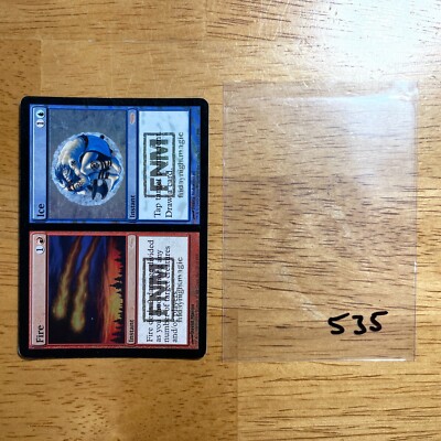 🔥💧Fire / Ice - FOIL - FNM Friday Night Magic DCI - MTG - See pics 4 ...