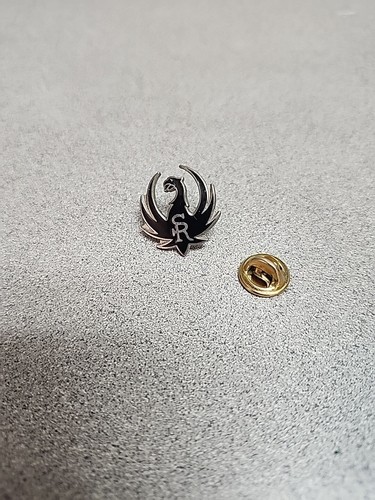 Sturm Ruger Firearms Lapel Hat Pin Black/Silver Color | eBay