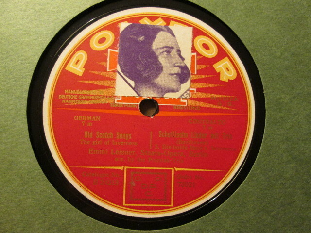 EMMI LEISNER / Staats-Opera Berlin – Trub, trub ist mein POLYDOR 12 ...