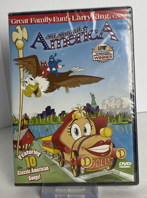 All Aboard America (DVD, 2004) Family Movie Kids Cartoon Brand New and ...