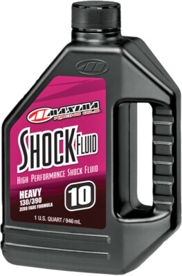 Maxima Racing Oil Performance Racing Motorcycle Shock Fluid/Oil 10W 1 ...