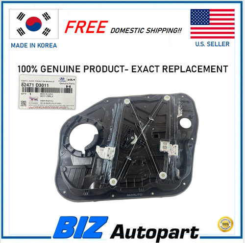 GENUINE Window Regulator LEFT DRIVER LH for 2016-2021 Hyundai Tucson ...