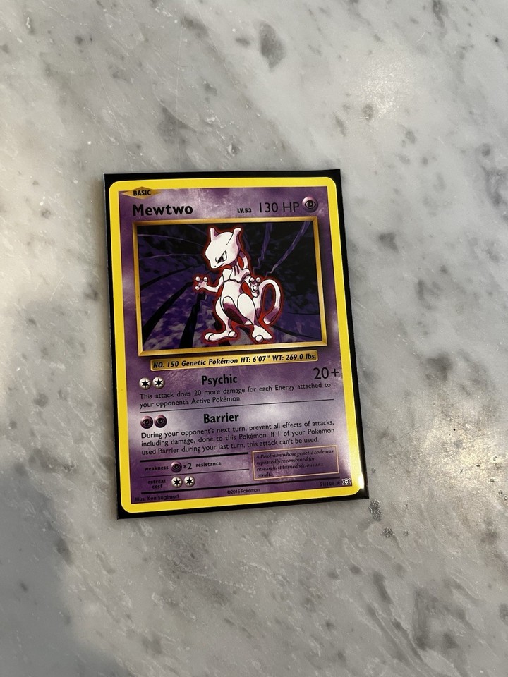 2016 basic Mewtwo pokemon card | eBay