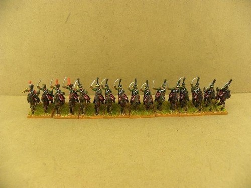 15mm Napoleonic painted French Late Hussar Fre019 | eBay