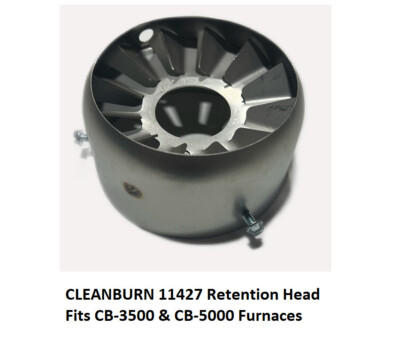 CLEAN BURN Waste Oil Heater 11427 Retention Head CB-3500 CB-5000 | eBay