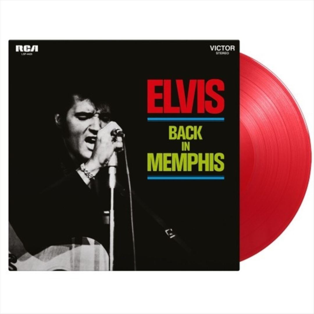 Elvis Back in Memphis-Limited 180-g Translucent RED Colored Vinyl by ...