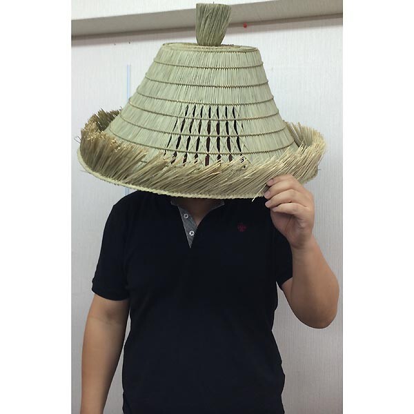 Japanese Samurai Hat Roningasa Edo Style Hand Made Japan Historical ...