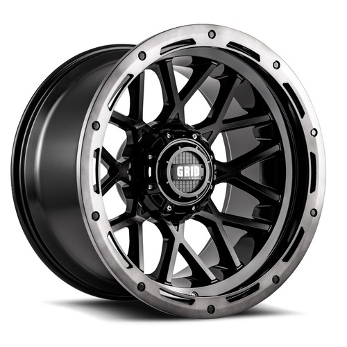 Grid Wheels GD13 Dark Tint Gloss Black 20X9 Size One Piece Cast Wheel ...